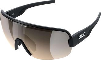 Poc Aim Sunglasses, Uranium Black/Clarity Trail/Partly Sunny Silver, One Size
