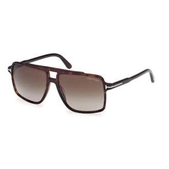 Tom Ford unisex, Accessoires, Brun, Taille: 59 MM Kemp Lunettes de soleil
