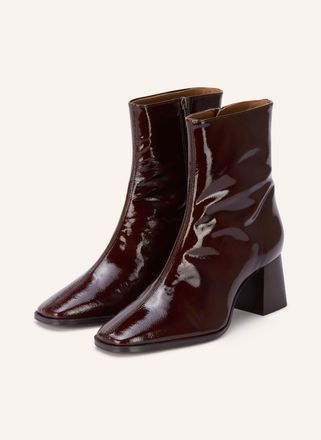 Bobbies Bobbies Lackstiefeletten Marlie braun