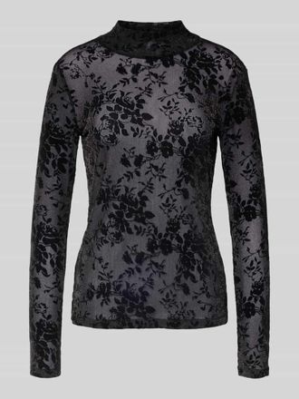 Jake*s Longsleeve mit Stehkragen