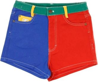 Karl Kani Pantaloncino und Blockrock - - Shorts - Damen - Blau - XS