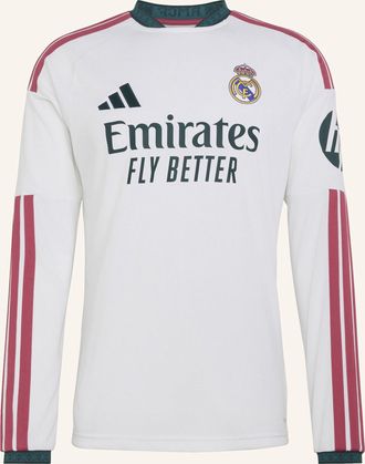 adidas Real Madrid 26/27 Heimtrikot, Lang&auml;rmelig weiss