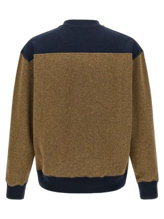 J.W.Anderson Color-Block Half-Zip Sweatshirt - Mustard