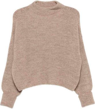 Closed Rundhalspullover - Beige