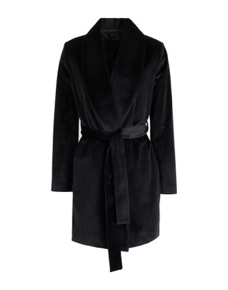 8 by YOOX VELVET LONGLINE BELTED BLAZER