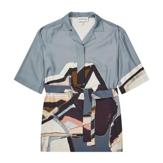 Munthe Hemdblusenkleid - - Dresses - Damen - Mehrfarbig - L