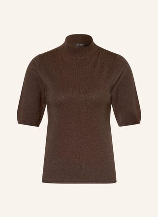 Marc Aurel Marc Aurel Strickshirt Mit Glitzergarn braun