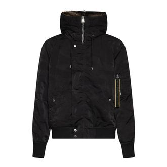 Fendi Blouson - - Jackets - Herren - Schwarzk - M