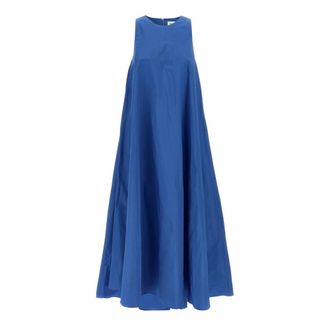 P.A.R.O.S.H. P.a.r.o.s.h., Femme, Robes, Bleu, Taille: 36 FR Long Pimpy Dress