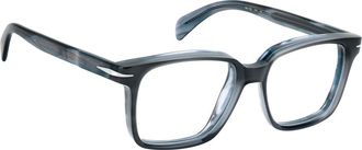 Eyewear by David Beckham unisex, Accessoires, Bleu, Taille: 53 MM Optical Frame