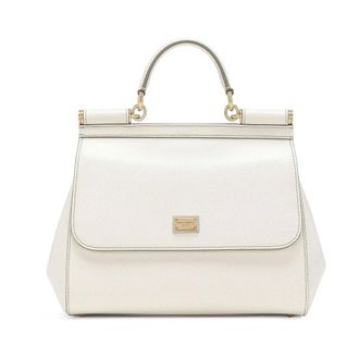 Dolce & Gabbana Femme, Sacs, Blanc, Taille: ONE Size Sac Tote élégant avec Bb6002B100180001
