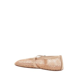 Alaia Ballerines r&eacute;sille - Femme - Chaussures - Beige - Taille: 38 EU