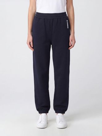 Jil Sander Pantalon de jogging en coton &agrave; jambe droite avec taille &eacute;lastiqu&eacute;e