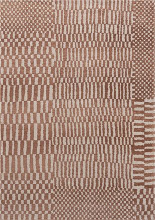 Louis De Poortere Louis De Poortere Teppich Structures Berber rot