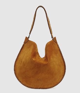Isabel Marant Sac Oskan Hobo Cuir Marron