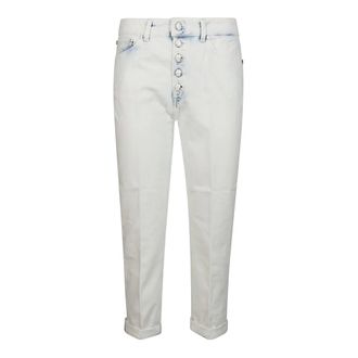 Dondup Jean Cropped - Femme - Jeans - Bleu - Taille: W25
