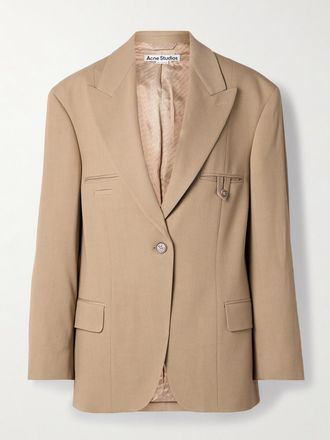 Acne Studios Blazer Aus Twill - Braun
