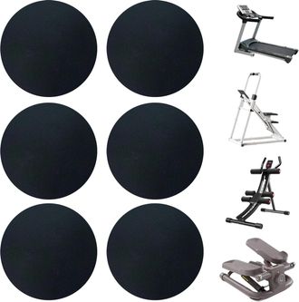 Generic Matte f&uuml;r Parkett | Rutschhemmender Schutz, sto&szlig;absorbierend, 6 St&uuml;ck, Schutzmatte f&uuml;r Boden und Sportger&auml;te, Training, Fitness, Sport, Garage, Spass