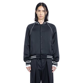 Ann Demeulemeester Esko Bomber in Cady Satin