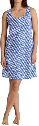 CALIDA Shell Nights Shirt, Dazzling Blue, 42-44 Womens