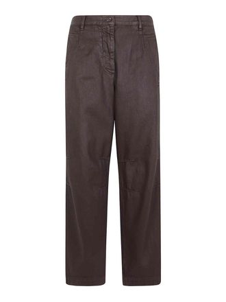 Dries Van Noten Casual Hose - Rot