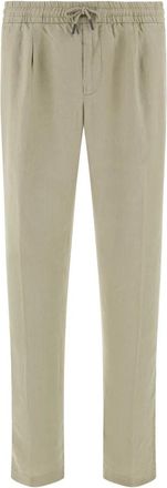 Boggi Milano Homme, Pantalons, Beige, Taille: 4XL Linen Coulisse Pants