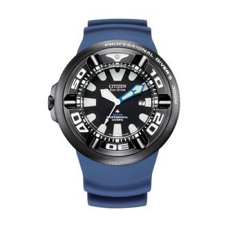 Citizen Citizen, Homme, Accessoires, Bleu, Taille: ONE Size Montre de sport en caoutchouc