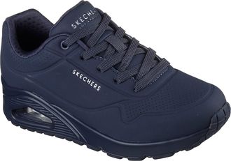 Skechers Sneaker low Schn&uuml;rschuh Damen 73690 DKNV Kunststoff (Synthetik) in blau