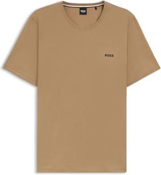 HUGO BOSS BOSS Hommes Mix&Match T-Shirt R T-Shirt en Coton Stretch &agrave; Logo brod&eacute;