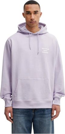 Dr&ocirc;le de Monsieur Homme, Sweatshirts et sweats &agrave; capuche, Violet, Taille: M SweaT-shirts &agrave; capuche