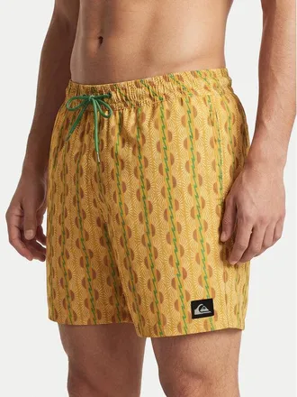 Quiksilver Badeshorts Stretch Printed Volley 16 EQYJV04217 Gelb Regular Fit