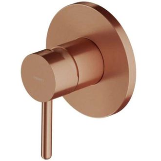 Omnires Y - Unterputz-Duscharmatur, mit Einbauk&ouml;rper, Kupfer geb&uuml;rstet Y1245CPB