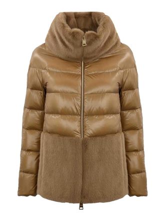 Herno Blouson Rembourr&eacute; - Camel