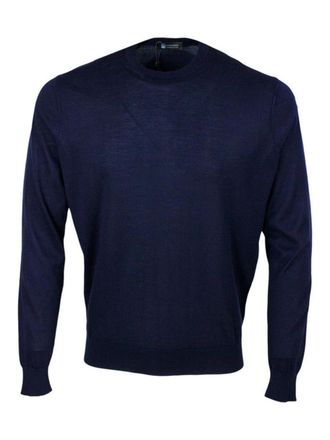 Colombo Pull Col Rond - Bleu