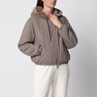 Moose Knuckles Graue Eaton Bunny Wendejacke