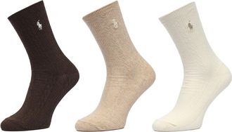 Polo Ralph Lauren Lange Socken Polo Ralph Lauren 455P18183003 Beige