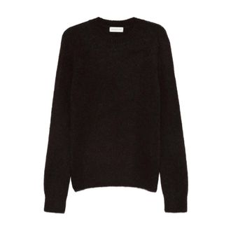 Dries Van Noten Homme, Pulls, Brun, Taille: S Tricot ras du cou