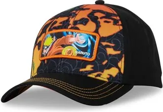 Freegun Casquette Homme & Femme Naruto, Casquette Baseball Rasengan, Authentique Anime Manga, Noir Taille TU