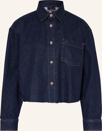 Tommy Jeans Jeansbluse blau