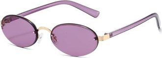 Generic Lunettes De Soleil Dext&eacute;rieur For Hommes Et Femmes, For Les Vacances, Trajets Domicile-travail Le Sport(Purple)