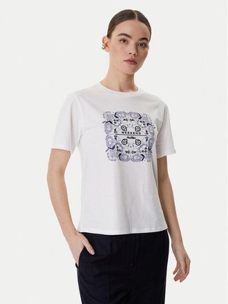 Max Mara T-Shirt West 2615971041 Wei&szlig; Regular Fit