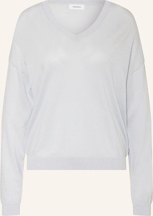 Darling Harbour Darling Harbour Pullover Mit Glitzergarn blau