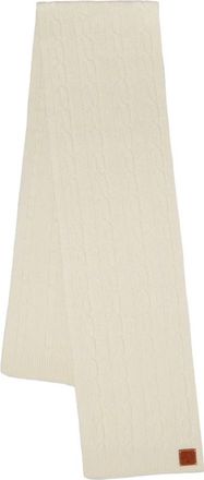 Mulberry Softie Zopfmuster-Schal - - Accessories - unisex - Beige - ONE SIZE