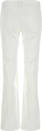 Palm Angels Whiteoffwhite Exterior: Cotton Jean
