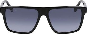 Lacoste Lunettes de Soleil L6027S 001 BLACK 57/15/145 Homme