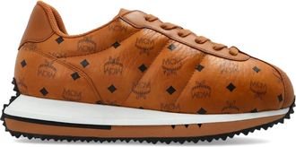 MCM Mcm, Femme, Chaussures, Brun, Taille: 39 EU Diamante Baskets