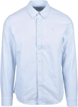 Timberland Homme, Chemises, Bleu, Taille: 2XL Chemise Formelle