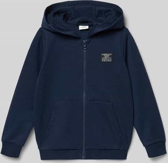 s.Oliver Red Label Regular Fit Sweatjacke aus Baumwoll-Mix