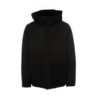 Elvine Homme, Vestes, Noir, Taille: 2XL Veste dhiver l&eacute;g&egrave;re avec capuche ajustable