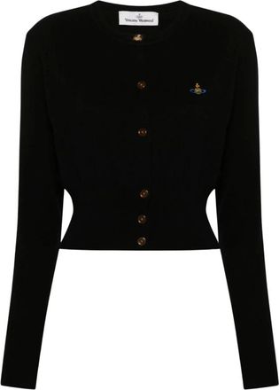 Vivienne Westwood Femme, Pulls, Noir, Taille: 38 FR Pull Vivienne Westwood